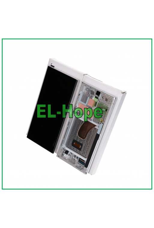 DISPLAY TOUCH ORIGINALE SERVICE SAMSUNG S23 ULTRA SM-S918 SKYBLUE GH82 ...