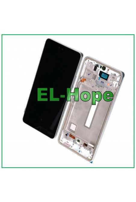 DISPLAY LCD OLED PER SAMSUNG GALAXY A53 5G 2022 SM A536 A536B TOUCH ...