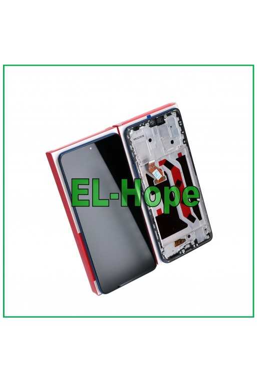 DISPLAY FRAME LCD TOUCH SCREEN PARI ORIGINALE SERVICE HONOR X9 5G ANY ...
