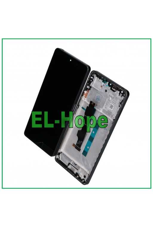 DISPLAY OLED + FRAME PER XIAOMI REDMI NOTE 13 5G 2312DRAABC TOUCH SCHERMO NERO