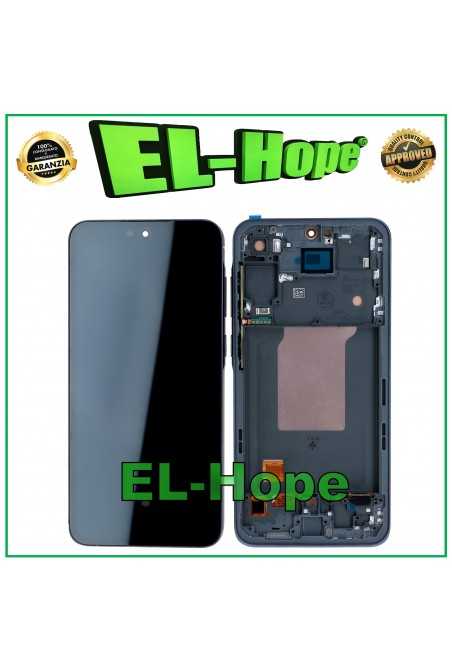 DISPLAY LCD OLED FRAME PER SAMSUNG GALAXY A55 5G SM-A556 A556B TOUCH ...
