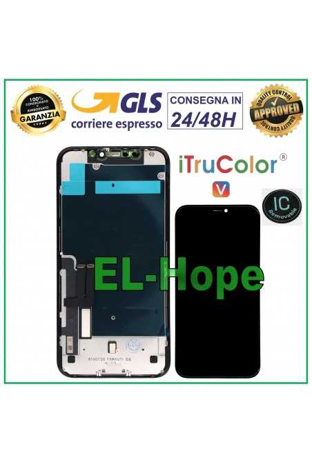 DISPLAY LCD iTruColor HD INCELL PER APPLE IPHONE 11 TOUCH SCREEN ...