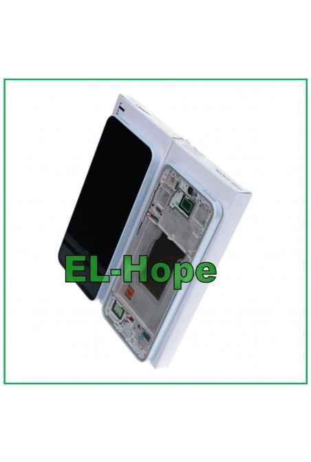 DISPLAY FRAME LCD ORIGINALE SAMSUNG A35 5G SM-A356 TOUCH BLU ICE GH82 ...