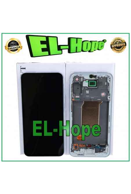 DISPLAY TOUCH LCD OLED ORIGINALE SAMSUNG GALAXY A55 5G 2024 SM-A556 ...