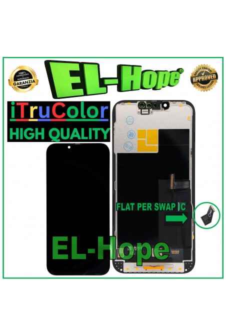 DISPLAY LCD iTruColor HARD OLED PER APPLE IPHONE 13 PRO TOUCH VETRO SCHERMO