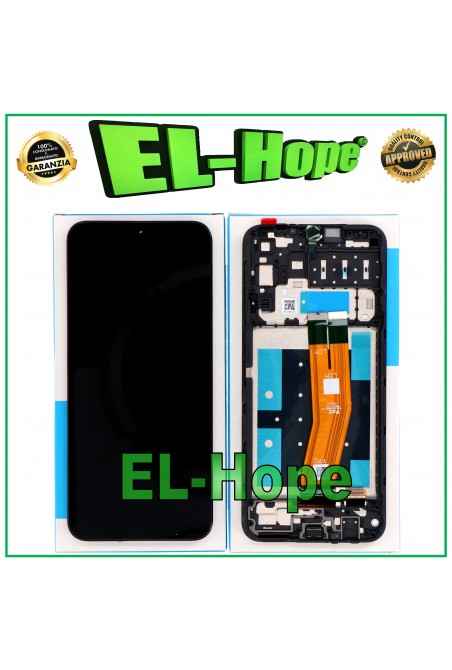 DISPLAY TOUCH FRAME PARI ORIGINALE SERVICE SAMSUNG GALAXY A14 4G SM ...