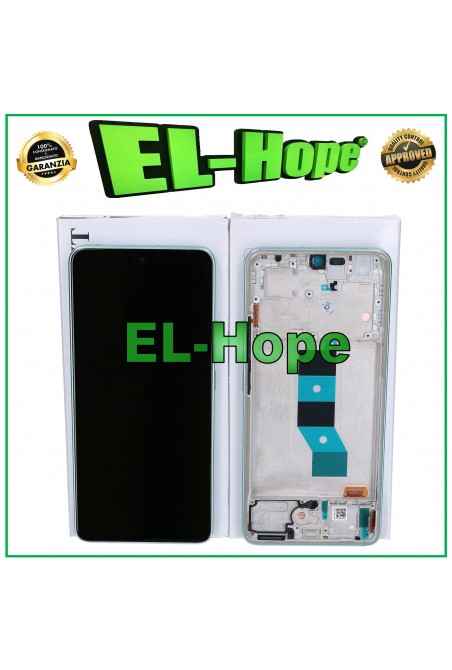 DISPLAY TOUCH + FRAME ORIGINALE SERVICE XIAOMI REDMI NOTE 14 5G ...