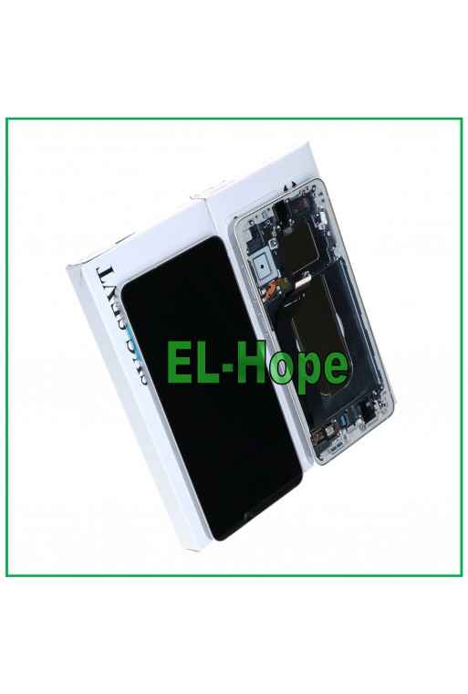 DISPLAY TOUCH ORIGINALE SAMSUNG S25 EDGE SM-S937 TITANIUM SILVER GH82 ...