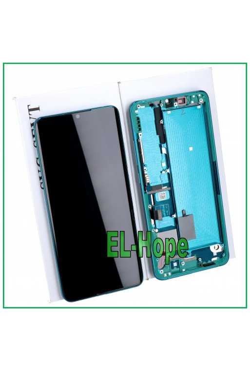 DISPLAY LCD FRAME ORIGINALE XIAOMI MI CC9 PRO M1910F4E TOUCH SCREEN GREEN VERDE