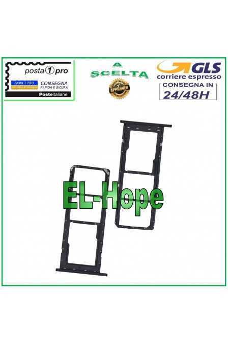 SLOT CARRELLO VANO SCHEDA NANO SIM CARD SD SAMSUNG GALAXY A03S SM-A037G ...