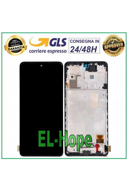 DISPLAY TOUCH + LCD OLED FRAME PER XIAOMI REDMI NOTE 10 PRO M2101K6G ...