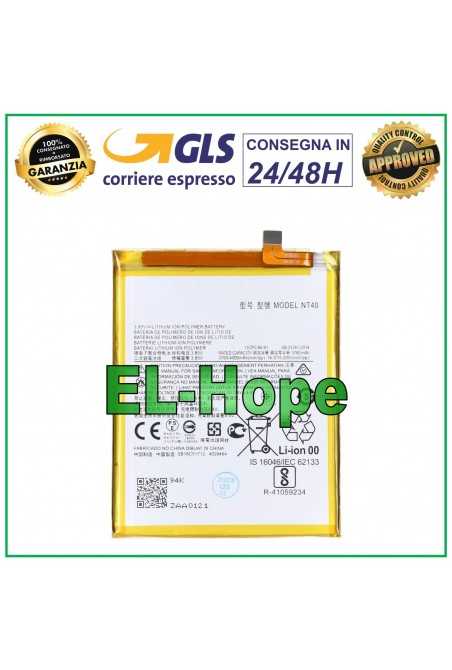 BATTERIA NT40 PER MOTOROLA MOTO E20 XT2155 / MOTO G PURE XT2163-4 PARI ...