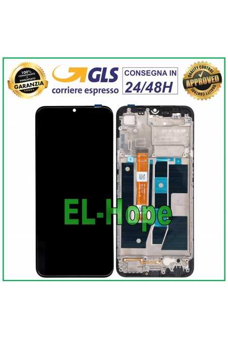 DISPLAY LCD + FRAME PER OPPO A16S CPH2271 / A16 CPH2269 TOUCH SCREEN ...